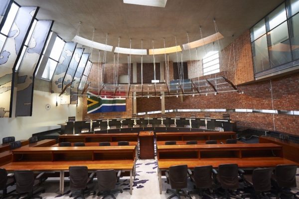 The Constitutional Court chamber – Constitution Hill